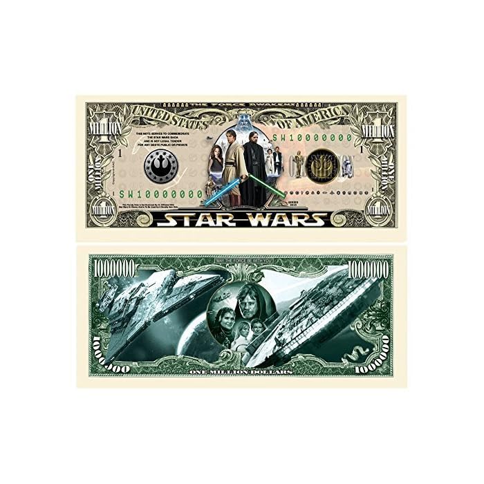 Buy Limited Edition Star Wars Collectible Million Dollar Bill in ...