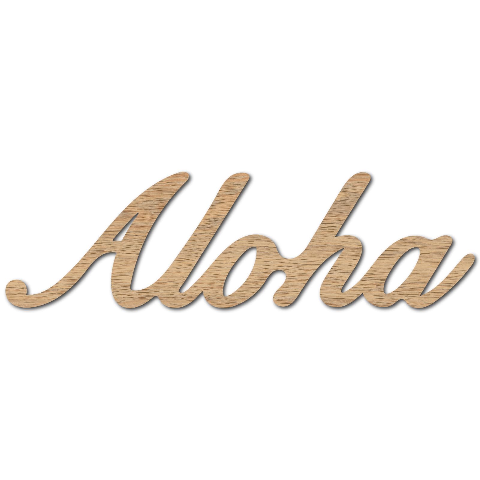 CREATCABIN Aloha Laser Cut Wood Letter Sign Wall Decor Cutouts ...
