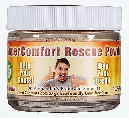 Organic Tooth Powder - Rescue Powder - Helps Gum Recession, Plaque ...