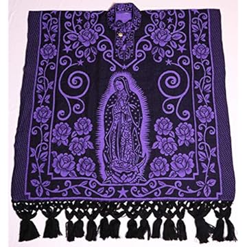 Blessed Virgin Mary - Our Lady Of Guadalupe - Poncho/Gaban - Soft ...