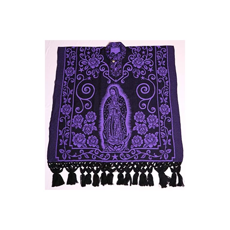 Blessed Virgin Mary - Our Lady Of Guadalupe - Poncho/Gaban - Soft ...
