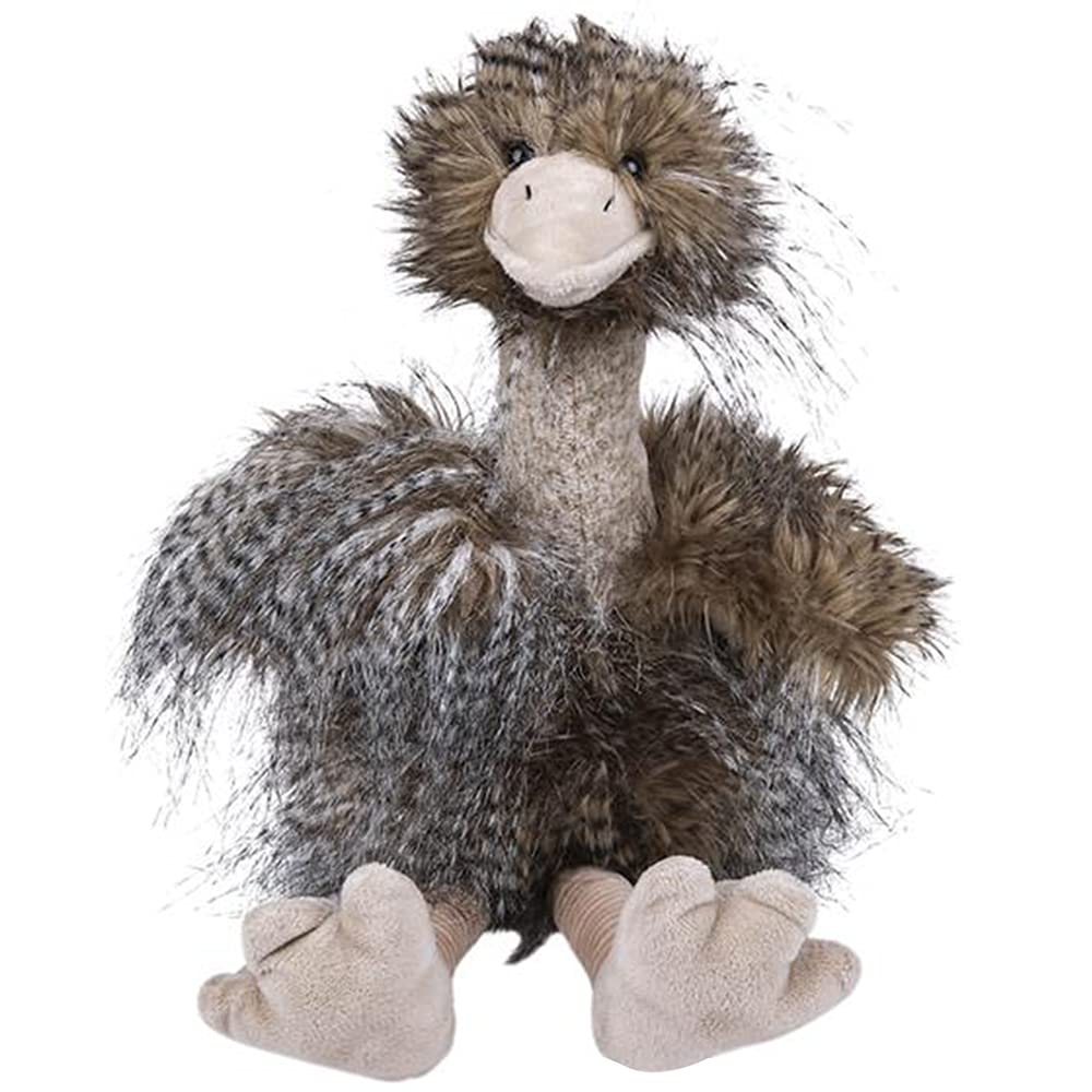 ArtCreativity Emu Plush Toy for Kids, 1PC, Long Hair Stuffed Ostrich ...