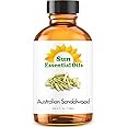 Amazon.com: Sun Essential Oils 4oz - Sandalwood Essential Oil - 4 Fluid ...