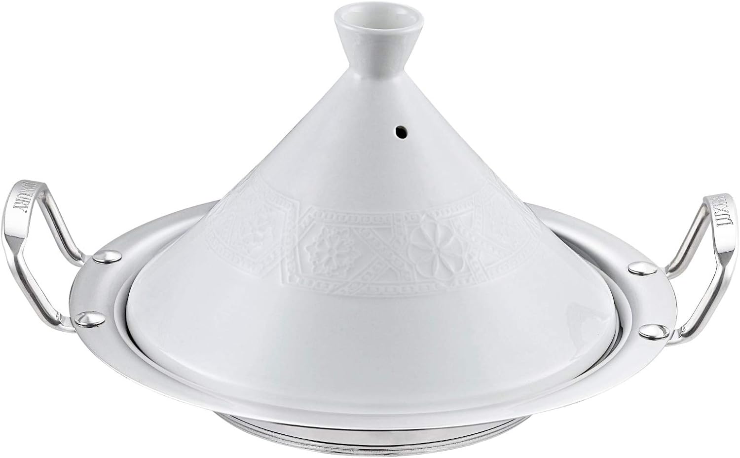 Tajine traditionnel marocain en céramique avec fond inox Ø 34 cm ...