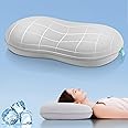 Amazon.com: Elegear Cervical Neck Pillow, Zero-Pressure Deep Sleep ...