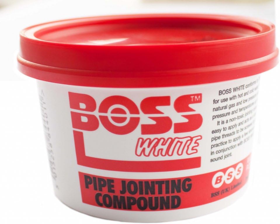 BOSS WHITE JOINTING PASTE 400GRM TUB - White (Jointing Compounds and ...