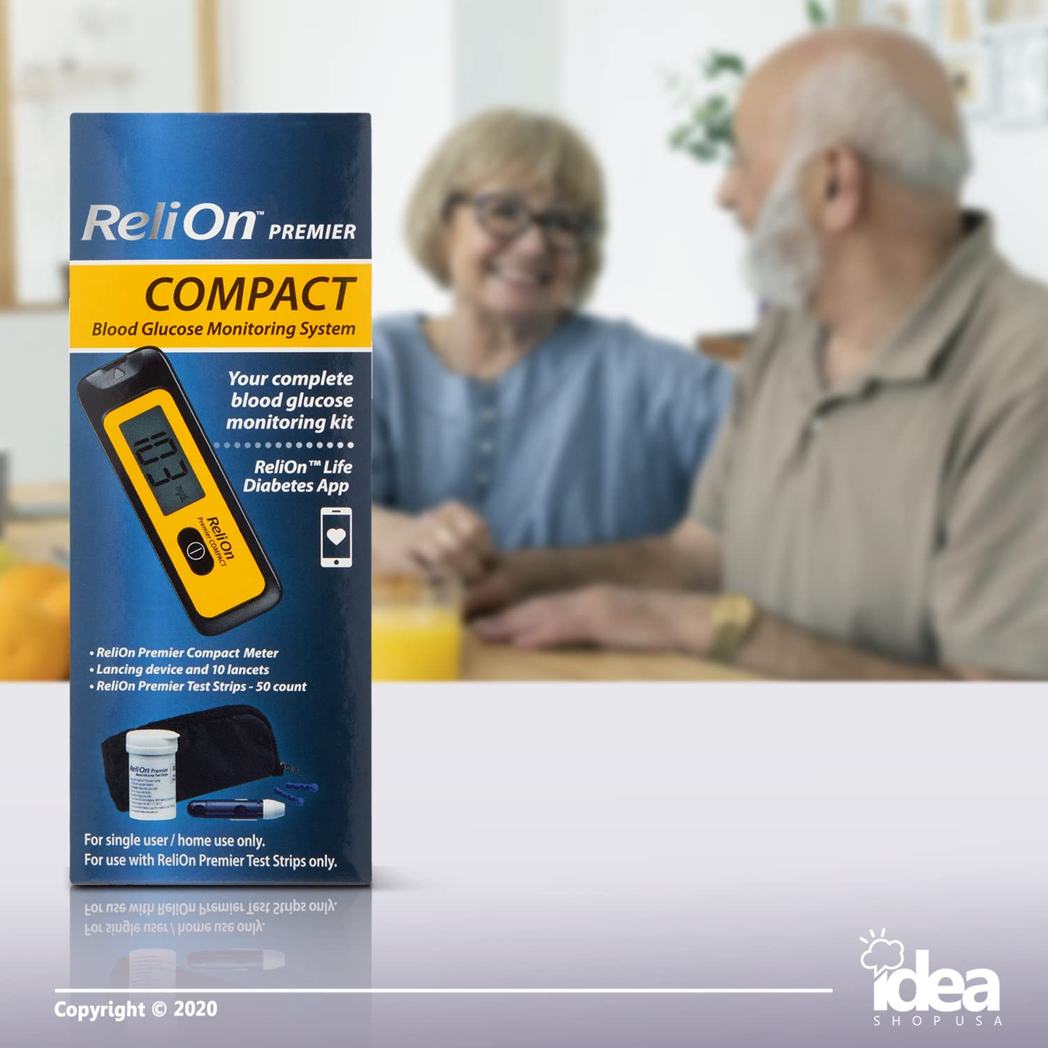 Mua ReliOn Premier Compact meter + 50 Premier Test Strip + Lancing ...