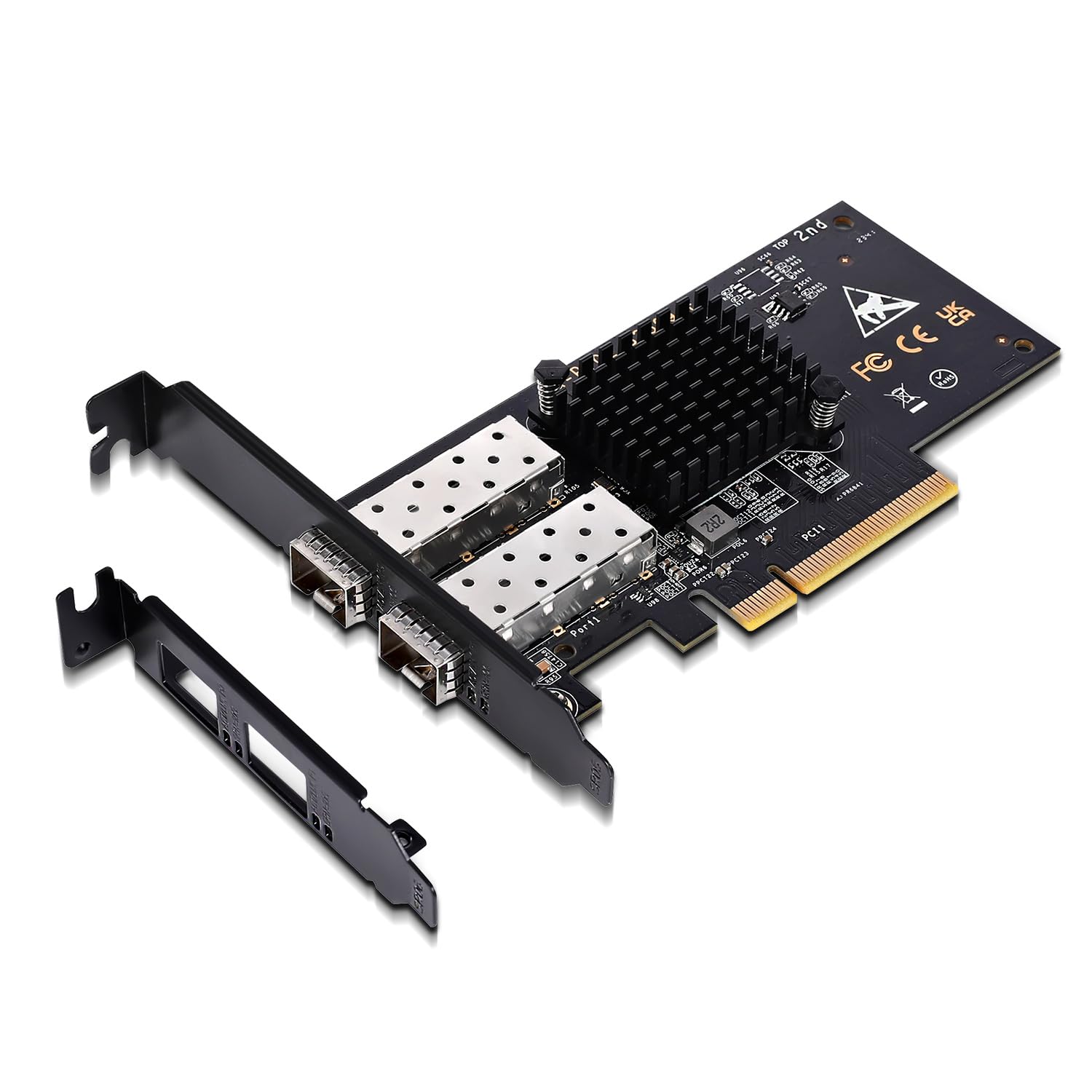 Mua 10Gb Dual LAN SFP PCI-e Network Card, Intel 82599(X520-DA2 ...