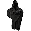 Century Star Cloak with Hood Men Cowl Hooded Renaissance Costume Men ...