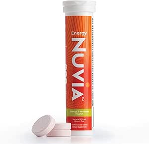 NUVIA Energy & Immune Support Effervescent Tablets | Multi-Vitamin and ...