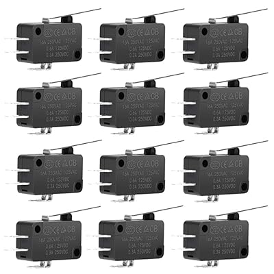Buy 12Pack SPDT Micro Limit Switch for Arduino,Mini Limit Switches with ...