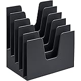 Acrimet Incline Desk File Sorter Step 5 Sections Heavy Duty (White ...