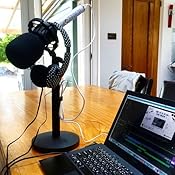 Frameworks GFW-MIC-0600 Desktop Mic Stand with Round Base: Amazon.co.uk ...