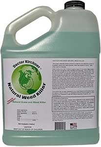Amazon.com: Doctor Kirchner Natural Weed & Grass Killer (1 Gallon) No ...