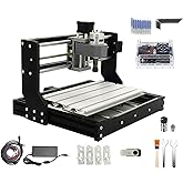 CNCTOPBAOS CNC 3018-PRO-MAX 3 ejes de computadora DIY mini router de madera kit grabador para ...