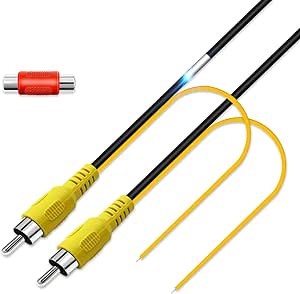 Amazon.com: PixelMan 32Ft Backup Camera RCA Video Extension Cable,Pure ...