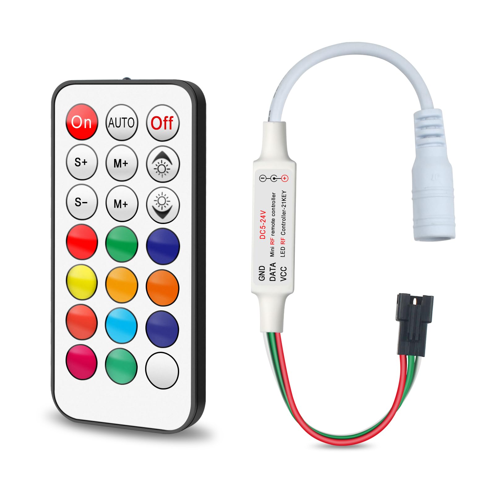 Mua RGBZONE 3-PIN LED Controller, RF Wireless Remote Control, DC5V/12V ...