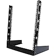 Amazon.com: StarTech.com 12U Open Frame Server Rack - 19" 2 Post ...