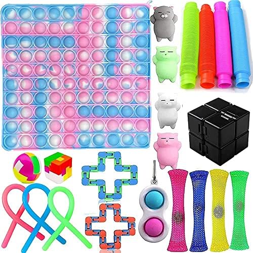 VANREYIN Fidget Toy,Autism Special Needs Stress Reliever Silicone ...