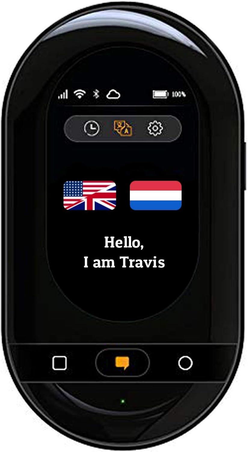 Travis Touch Go - Traductor Inteligente de Bolsillo a 155 Idiomas Con ...