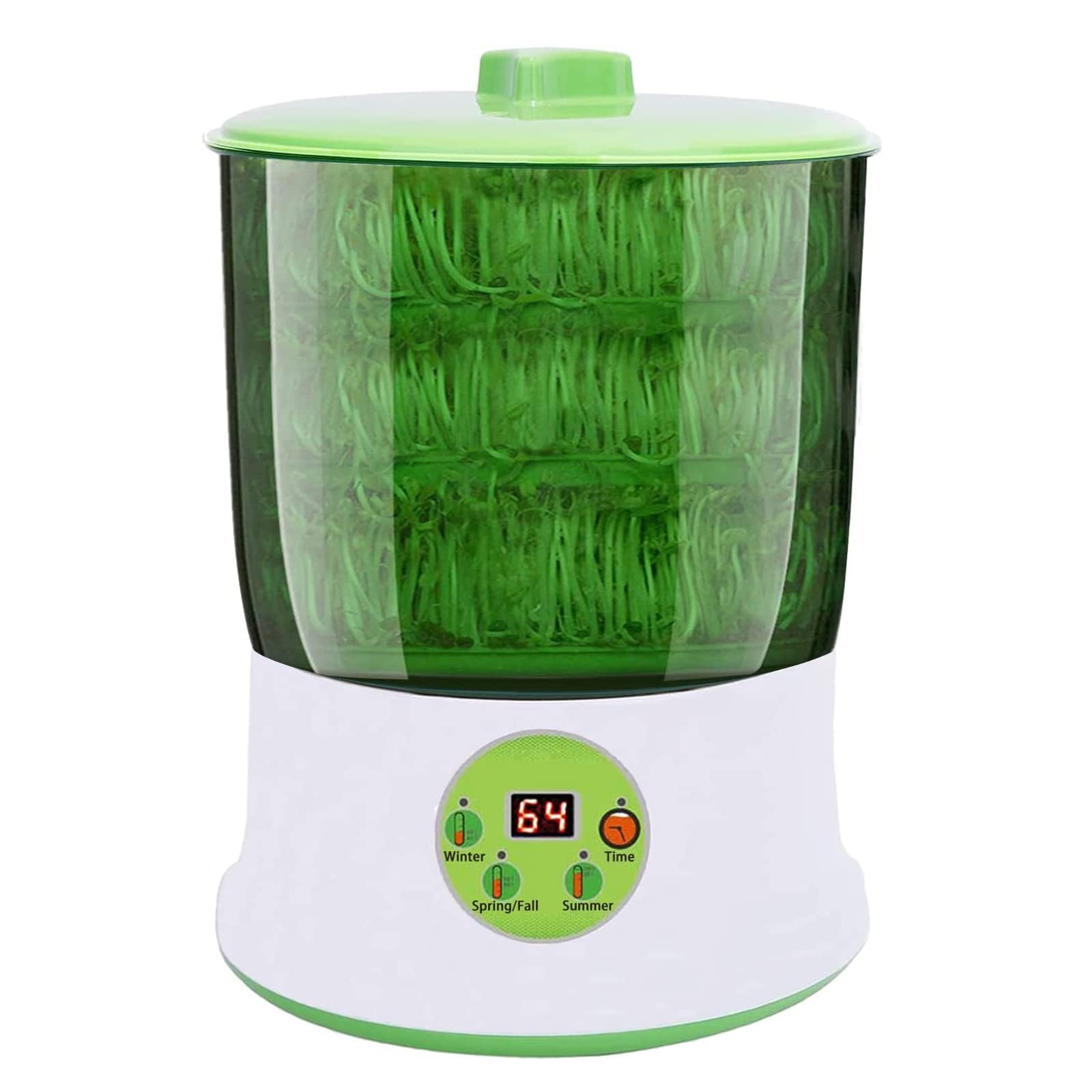 Bean Sprouts Machine, Seed Sprouter Kits, LED Display Time, Intelligent ...