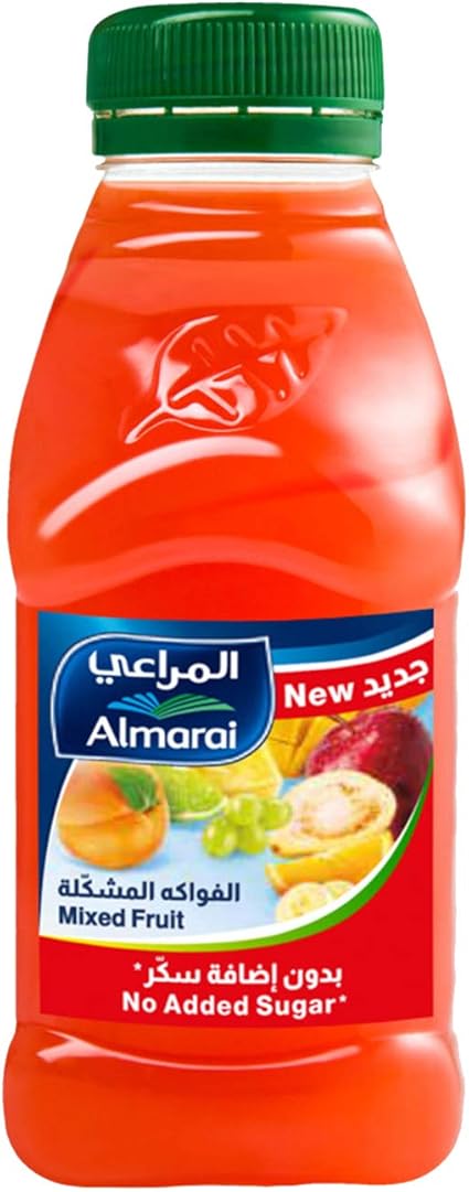 Almarai NSA Fresh Mixed Fruit Juice Saudi Arabia, 200 ml: Buy Online at ...