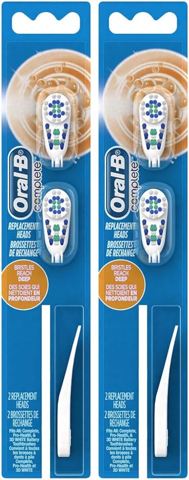 Amazon.com: Oral B CrossAction Power Dual Clean Replacement Head, Soft ...