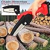 BEST Mini Chainsaw, 4-Inch Cordless Chainsaw, Gardtech Battery Powered ...