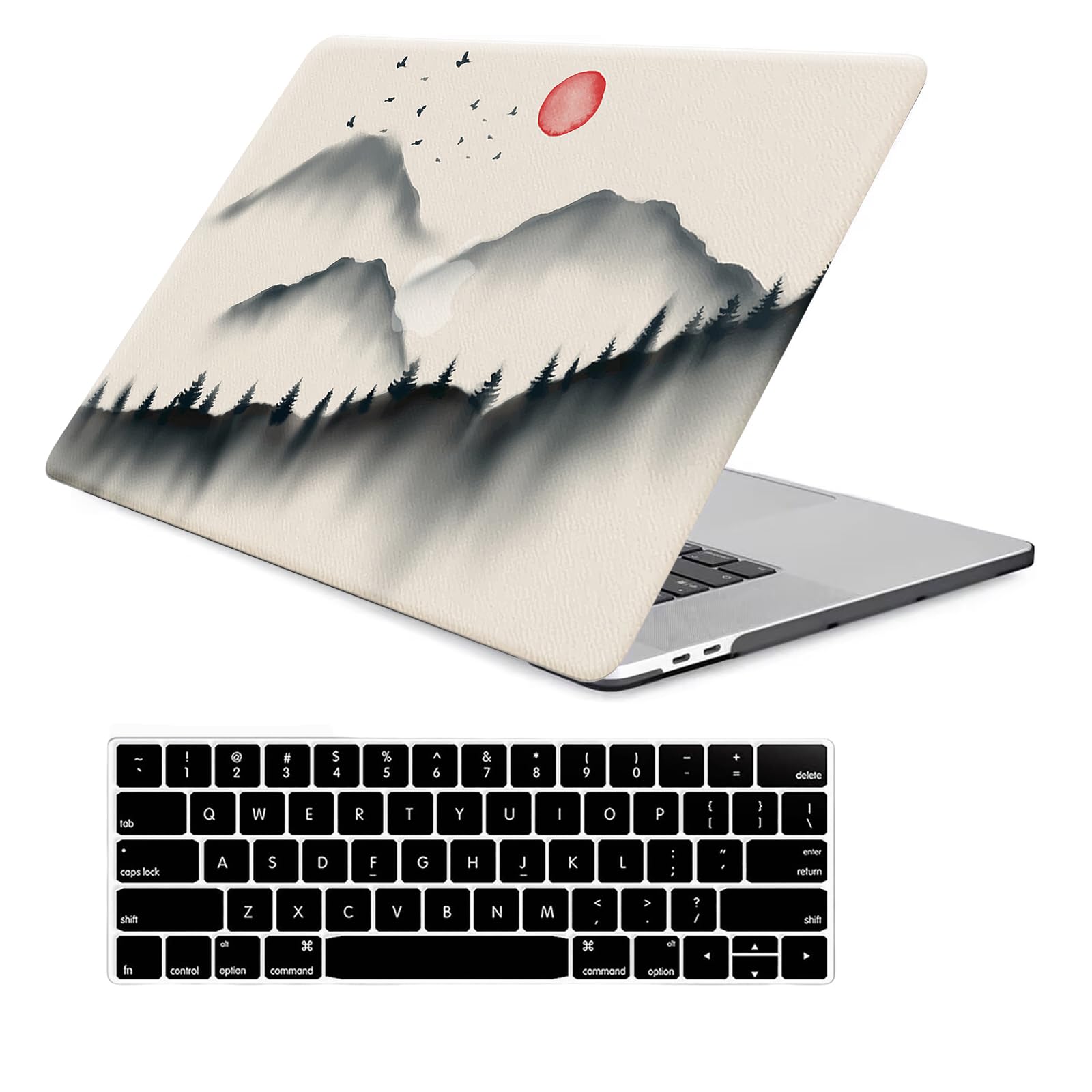 Funut for M3 MacBook Air 13.6 Inch Case 2024 2023 2022 Release M3 A3113 ...