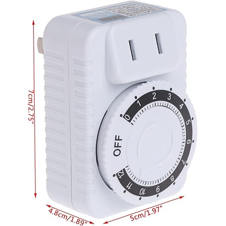 Mua Kitchen Mechanical 12 Hour Timer Grounding with Switch Smart ...