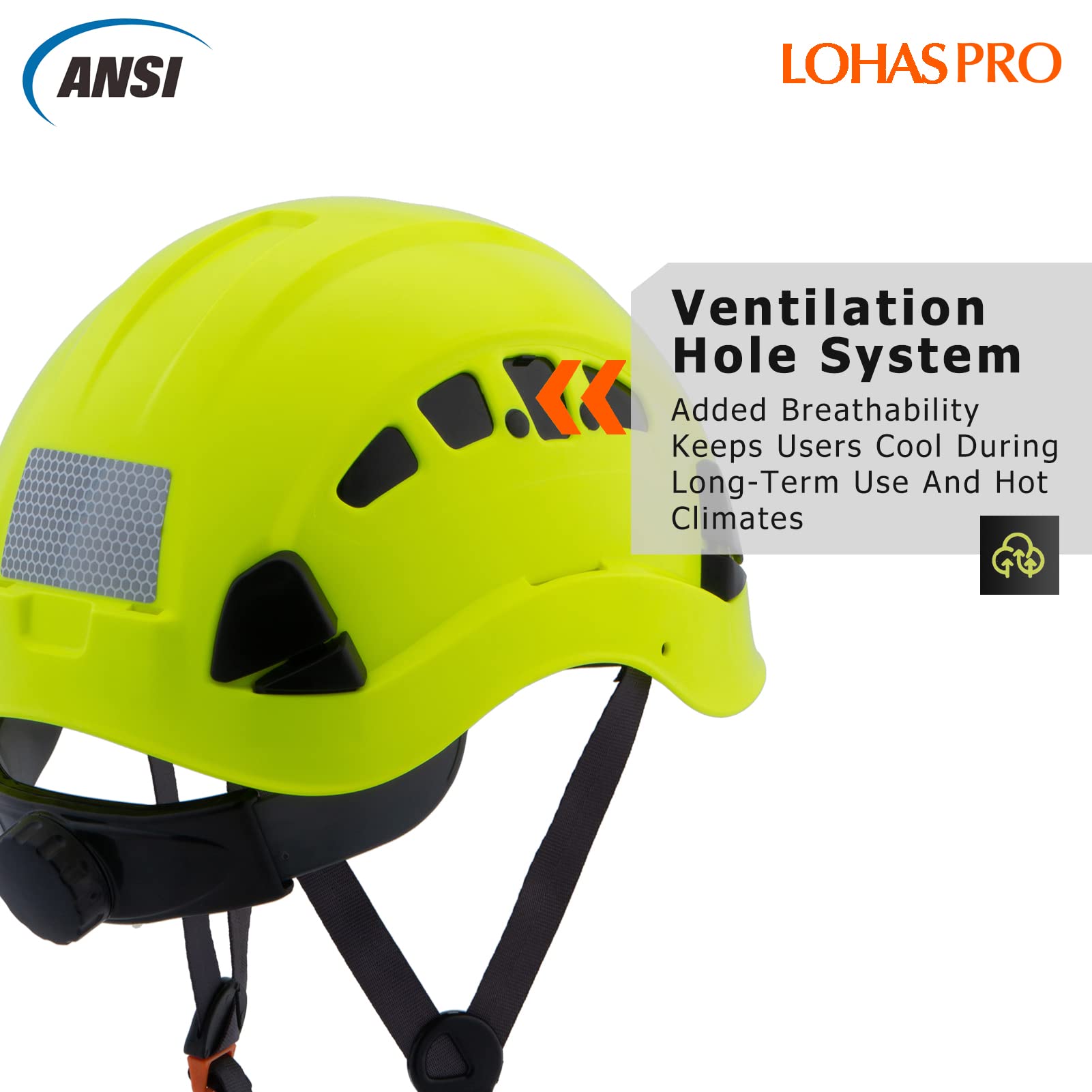 Mua LOHASPRO Hard Hats Construction Safety Helmet ANSI Z89.1 Approved ...