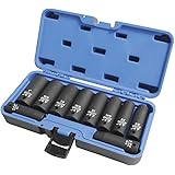 Jet 1/2-inch Drive, 12-Piece Deep Metric Professional Impact Socket Set ...