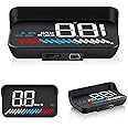 Amazon.com: iKiKin M7 Dual Mode Windshield Projector Car HUD Display for Trucks and All Cars ...