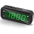 Amazon.com: Timegyro Small Digital Clock Battery Operated, LED Travel ...