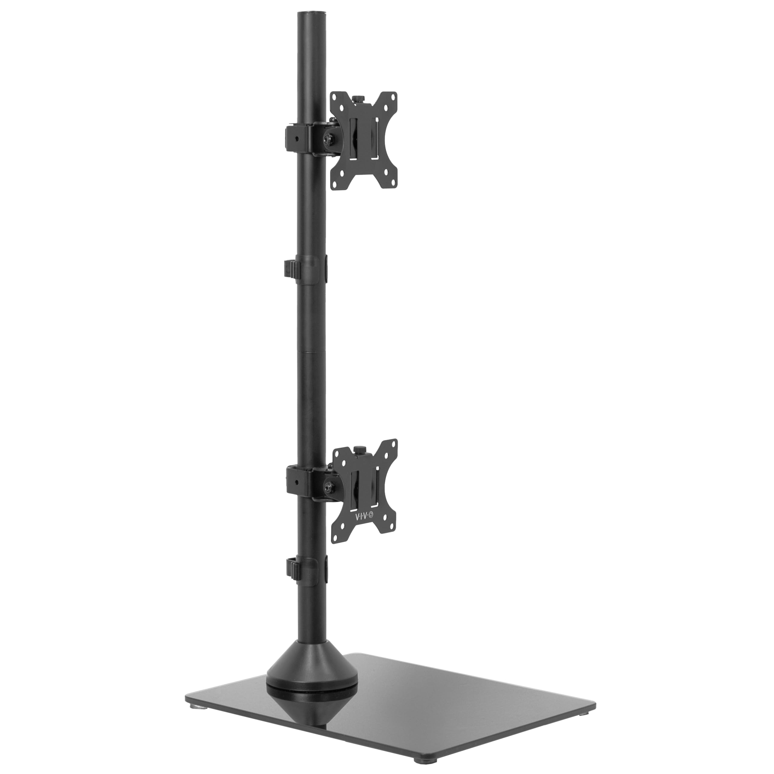 Mua VIVO Dual Monitor Desk Stand with Tempered Glass Base, Free ...