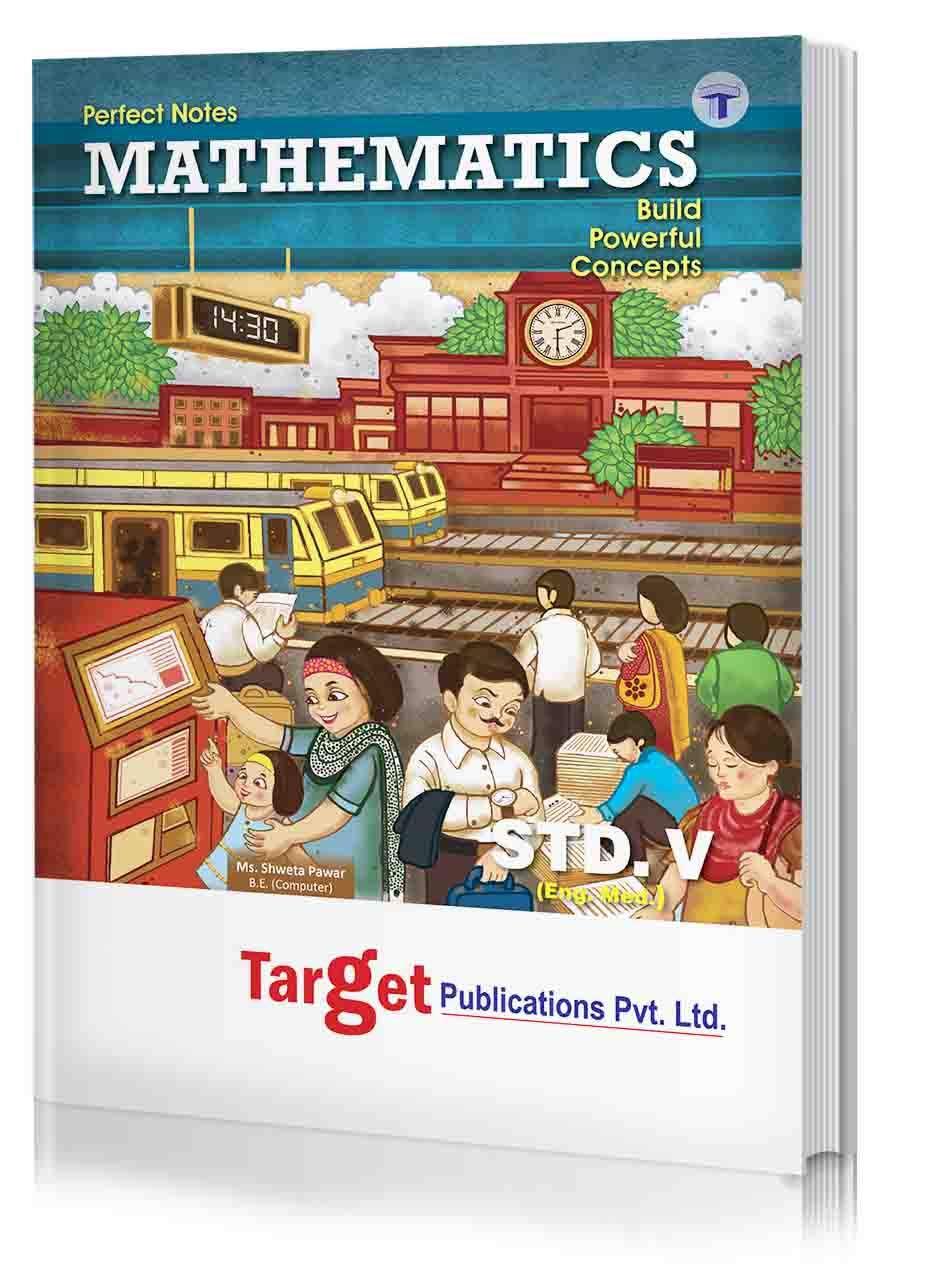 Std 5 Perfect Notes Maths Book English Medium Maharashtra State 