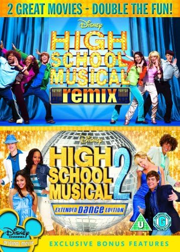 High School Musical Remix /High School Musical 2 Extnd Dance DVD ...