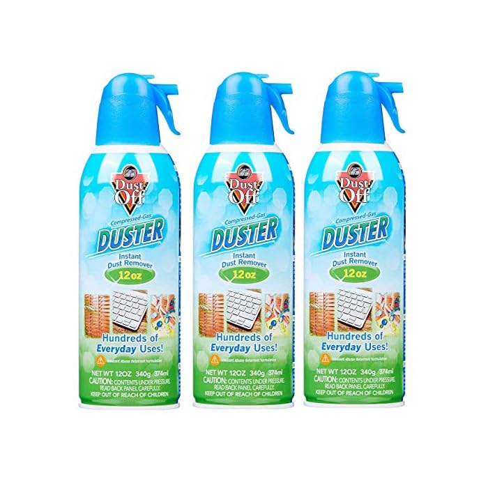 Dust-Off Falcon Professional Electronics Compressed Air Duster, 12 oz ...