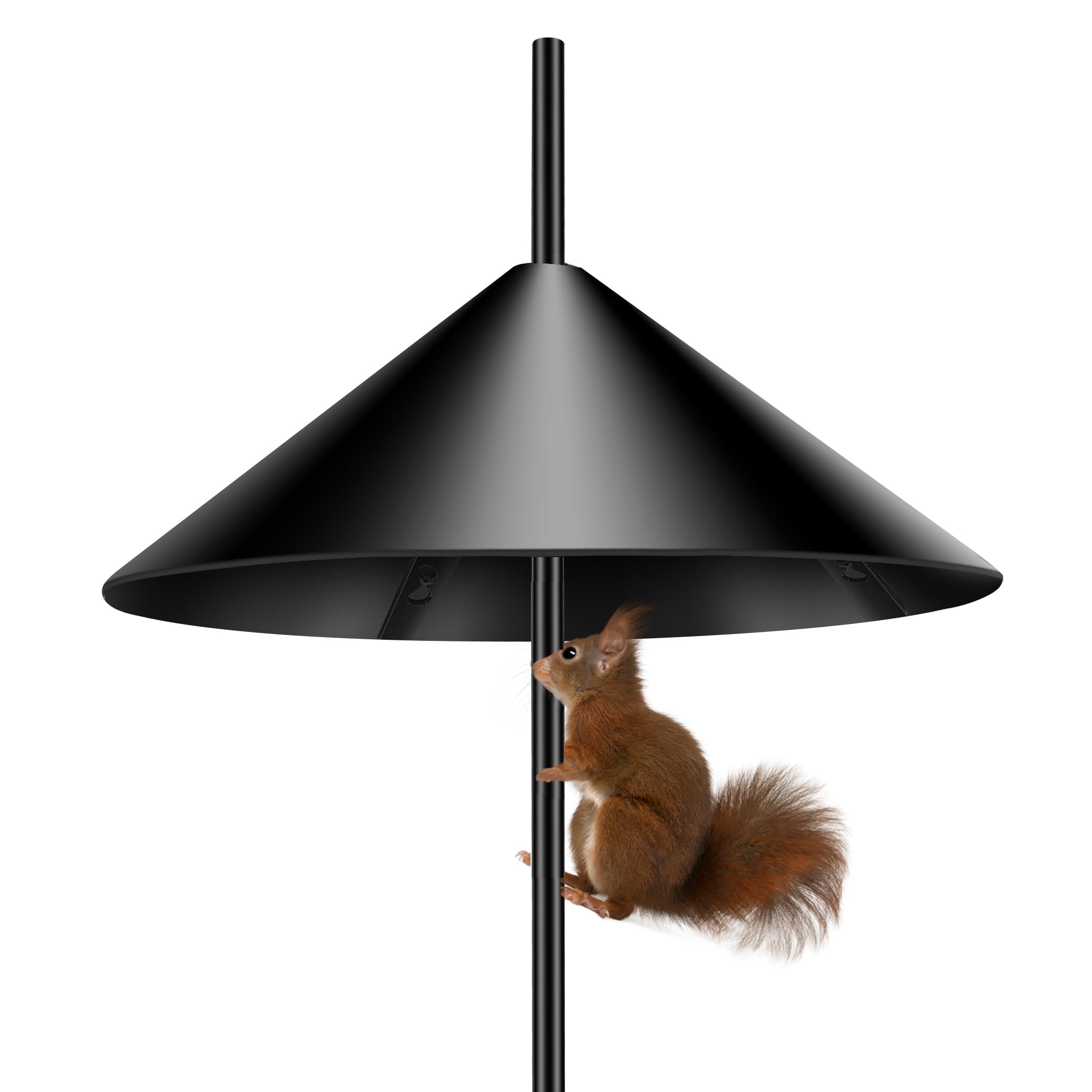 andergi Squirrel Baffle, Squirrel Baffles for Bird Feeder Pole, 19 Inch ...