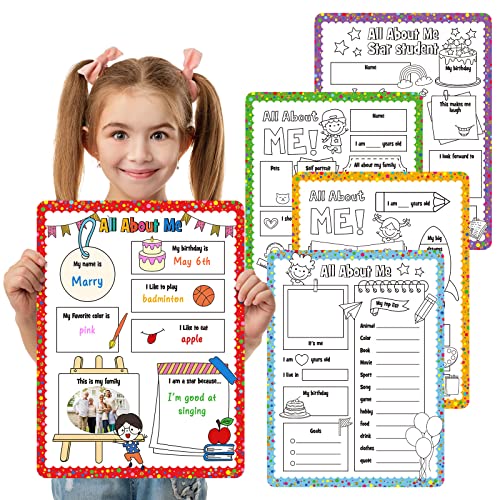 Mua Harloon 50 Pcs Read All About Me Posters for Elementary School ...