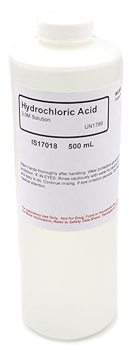 ALDON Innovating Science Hydrochloric Acid Solution, 3M, 500mL - The ...