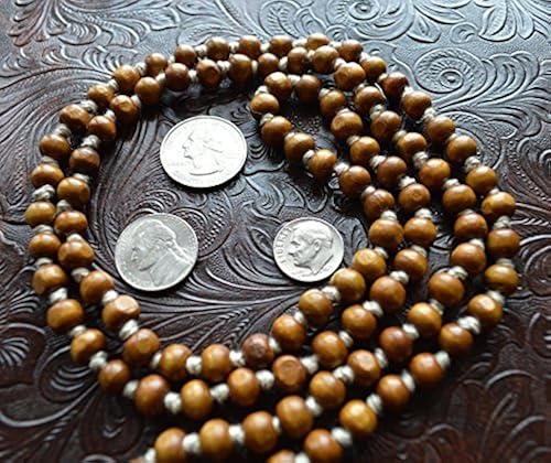 Rosary Beads Tulsi Holy Basil Prayer 108 Bead Mala | The Swayambhu Mala ...