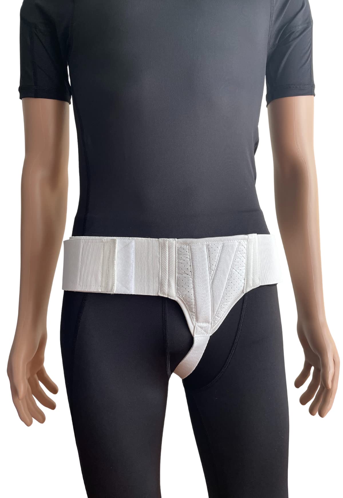 Mua FlexaMed Left Side Inguinal Groin Hernia Truss with Compression Pad White - Medium trên ...