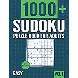 1,000 Sudoku Puzzles Easy to Medium: Big Sudoku Puzzle Book for Adults ...