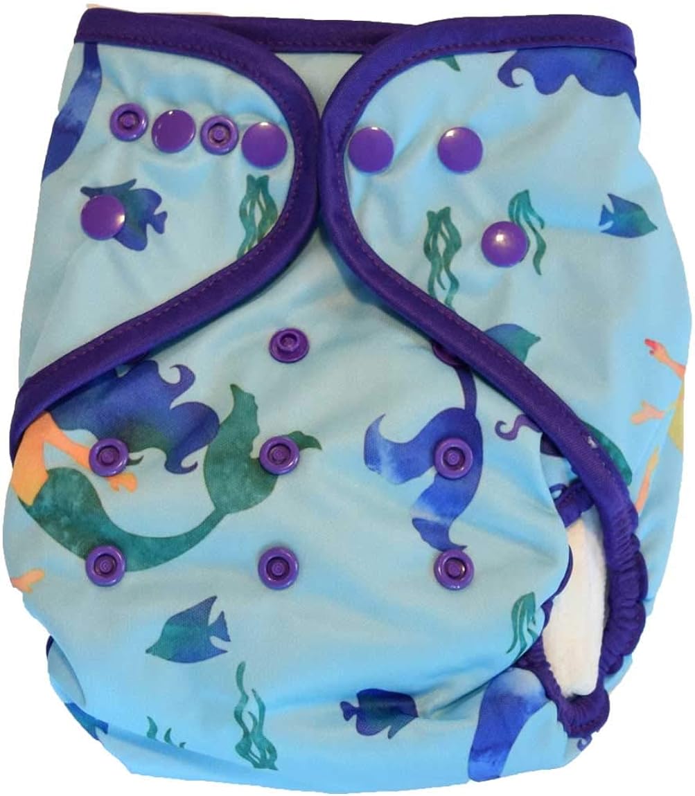 Layla Mae All in One Cloth Diapers One Size Adjustable AIO Cloth ...
