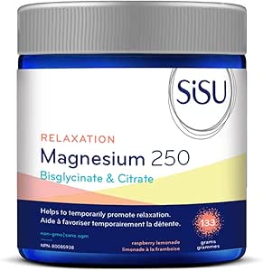 Sisu - Magnesium 250 mg Relaxation Blend - Magnesium bisglycinate ...