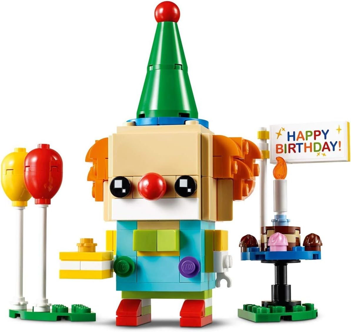 Lego - 40348 - Brickheadz - Clown d'anniversaire / Birthday Clown ...