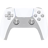 Amazon.com: eXtremeRate Gold Metal Thumbsticks Dpad ABXY Buttons for ...