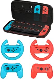Amazon.com: Accessories Kit for Nintendo Switch Games Starter, 2X ...