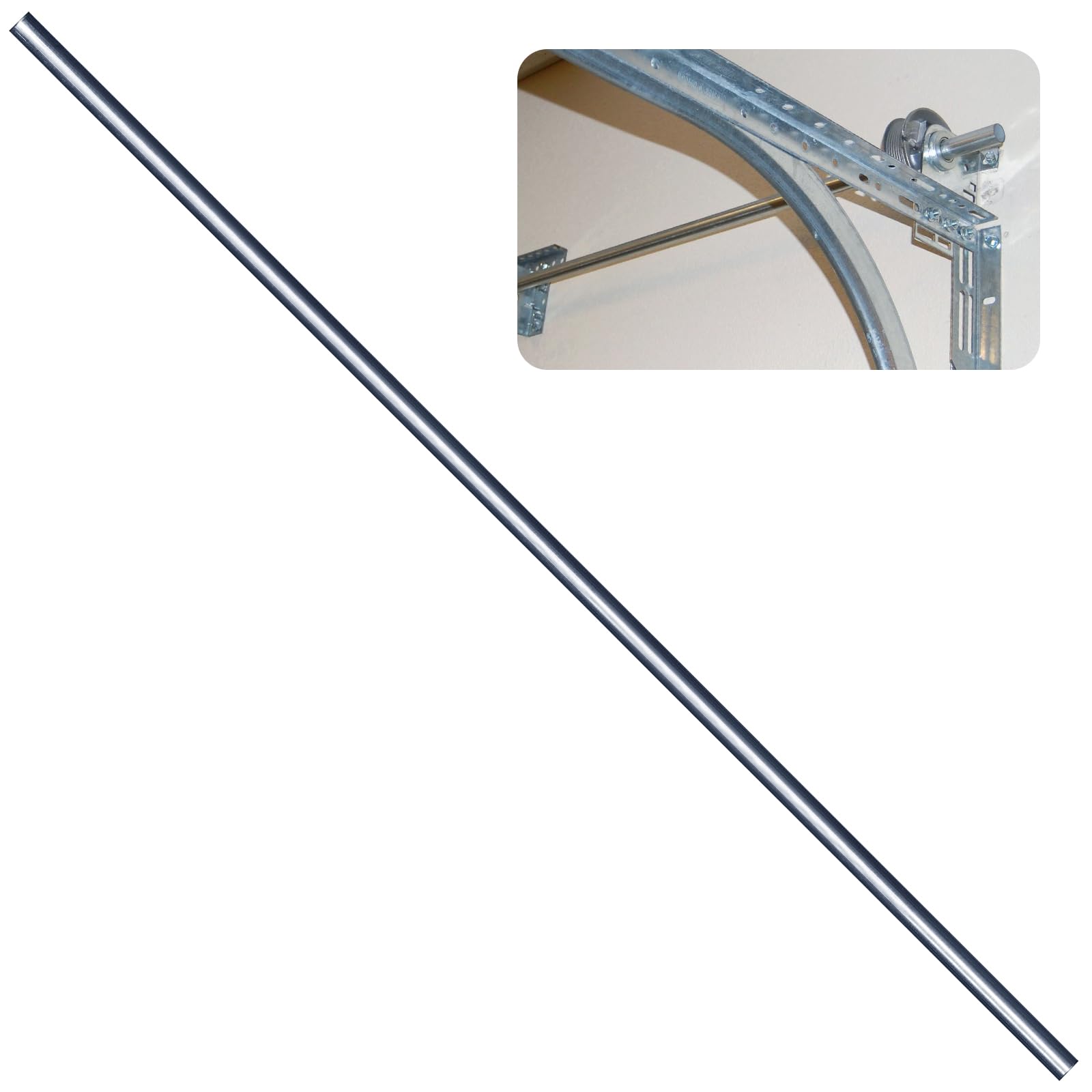 LAJIAOZ Heavy-Duty Garage Door Torsion Tube, Garage Door Tube Shaft 11 ...